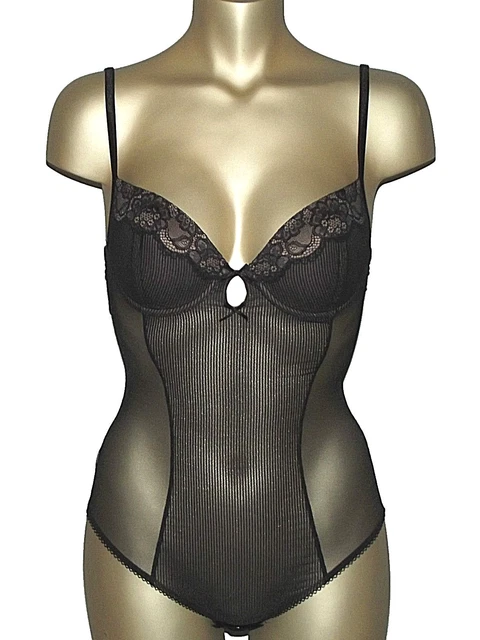 TRIUMPH SEXY STRING-BODY 70C 70 C 75B 75 B INNOCENT PASSION BWS *noir* NEUF EUR 21,64 - PicClick FR