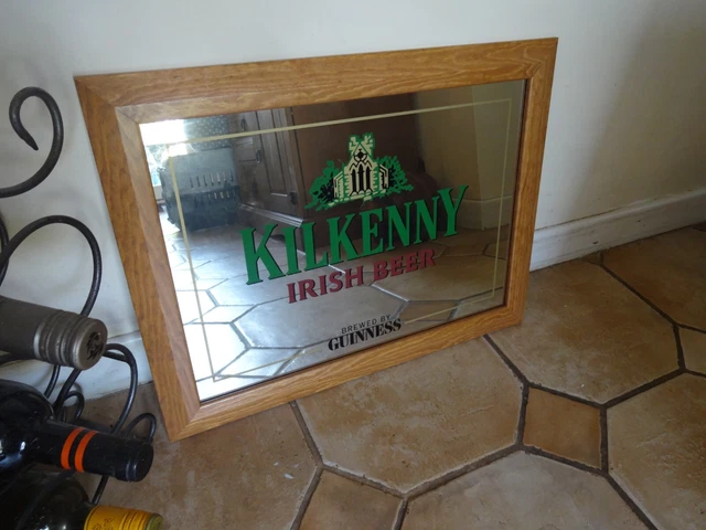 PUB MIRROR ~ Kilkenny Irish Beer ~ Brewed By Guinness ~ £39.00 ...