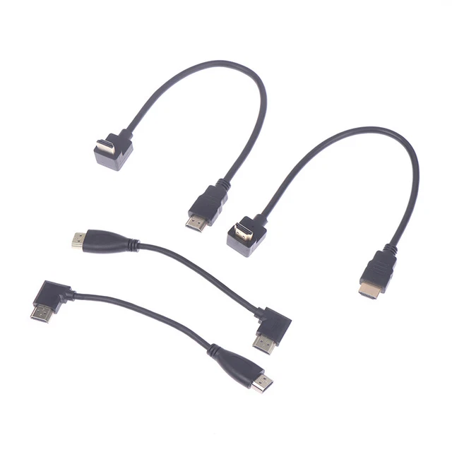 High Speed 4k Hdmi 2 0 Cable 90 Degree Angled Extension Cable For Ps4 H 8 86 Picclick Au