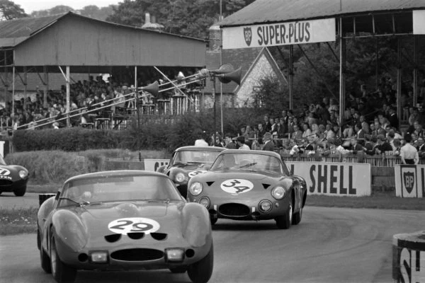 TONY MAGGS, DAVID Piper, Ferrari 250 GTO Sports Car 1964 Racing Old ...
