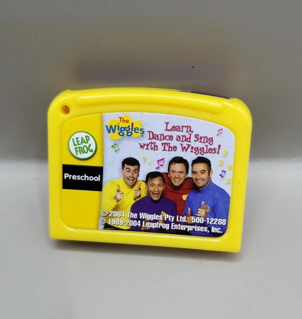 THE WIGGLES LEAPPAD Cartridge My First Leappad Learn Dance And Sing ...