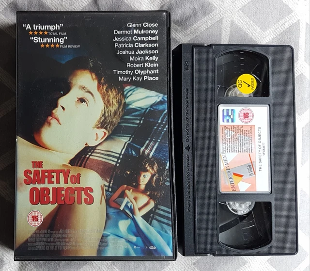 THE SAFETY OF OBJECTS (VHS) BIG BOX - Timothy Olyphant + Glenn Close + Mulroney £9.99 - PicClick UK