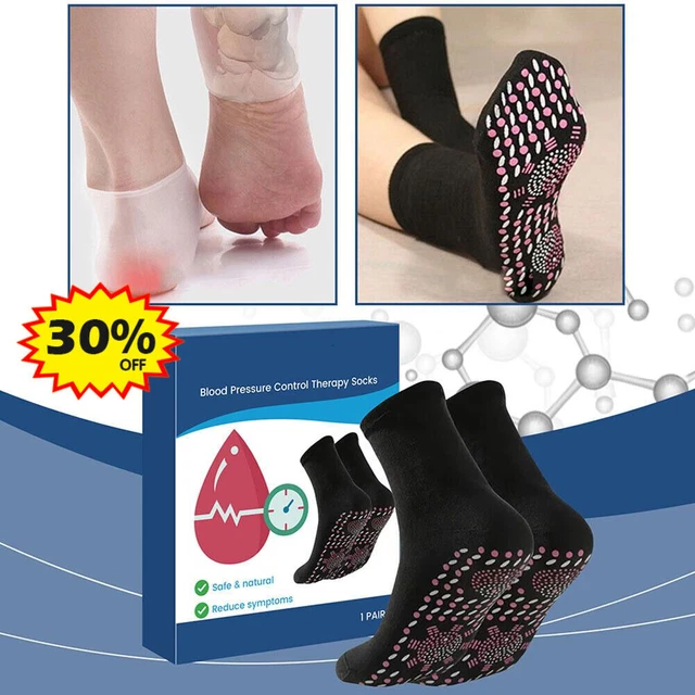 BLOOD PRESSURE RELIEF-NURSING Socks-Soothing Blood Socks Breathable ...