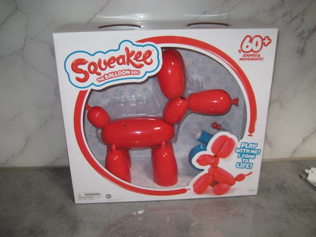 SQUEAKEE-THE ELECTRONIC BALLOON Dog-60+ Sounds And Movements -New $29. ...