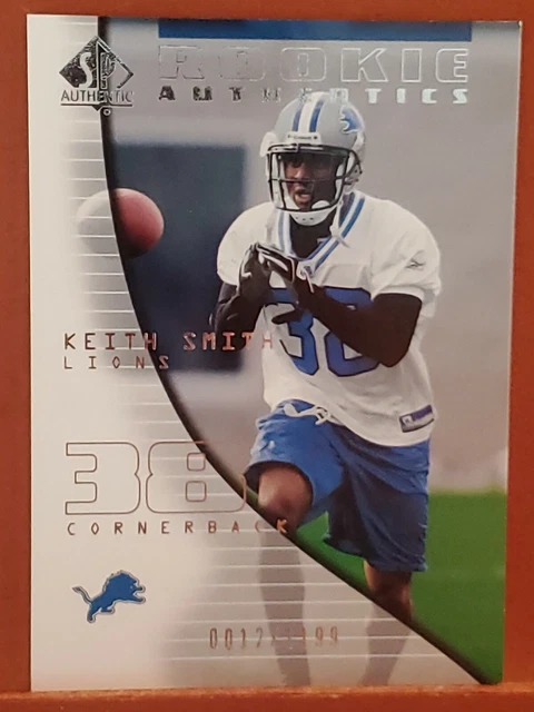 2004 SP AUTHENTIC #92 Keith Smith RC LIONS / 1199 EUR 2,21 - PicClick FR