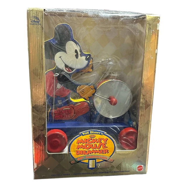 MATTEL FISHER PRICE Walt Disney's Mickey Mouse Drummer 60th Anniversary ...
