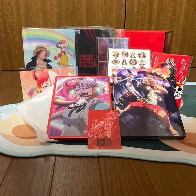 ONE PIECE FILM RED Deluxe Limited Edition 4K UHD 2D Postcard Sticker ...