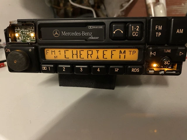 AUTORADIO MERCEDES BECKER Classic BE1150 W124 E200 C124 CE W463 W140 ...