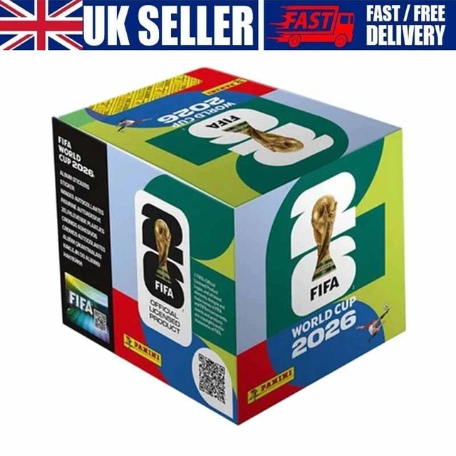 UKPANINI FIFA WORLD CUP 2026™ Official Sticker Collection - 50 Packets ...