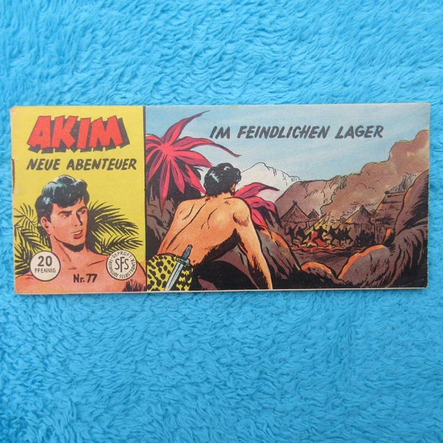 AKIM NR 77 "IM FEINDLICHEN LAGER" Piccolo Lehning 1958 Neue Abenteuer Z1 Z2 EUR 7,65 - PicClick DE