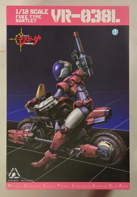 FIGURA DE ACCIÓN Sentinel Riobot Mospeada VR-038L Bartley Fouque 1/12 ...