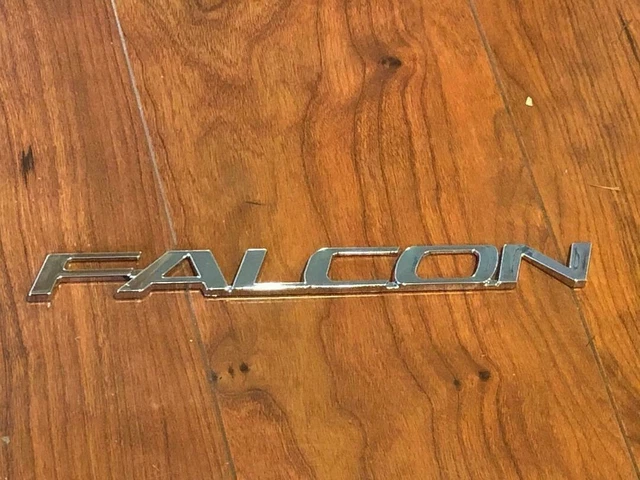 FORD FALCON AUSTRALIAN Falcon Xb Fender Trunk Decklid Emblem New ...