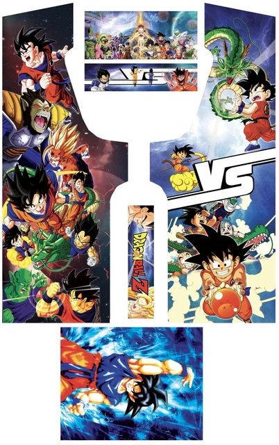 STICKERS DBZ DRAGON Ball Modele 1 borne d'arcade EUR 90,00 - PicClick FR