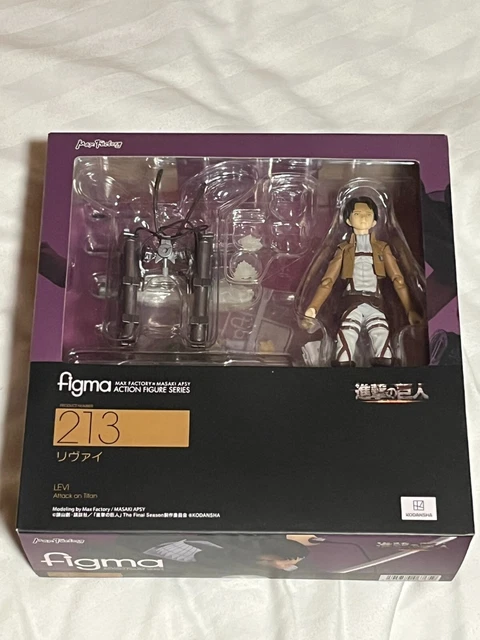 MAX FACTORY FIGMA 446 Attack on Titan Levi Ackerman £47.51 - PicClick UK