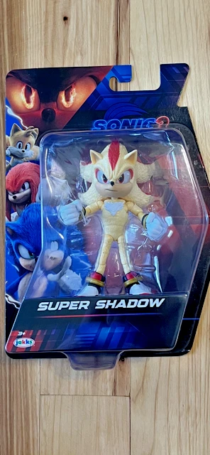 2025 🔥SONIC THE Hedgehog Movie 3 SUPER SHADOW 5" Figure Wave 3 Jakks ...