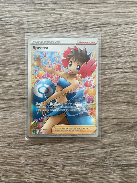 CARTE POKÉMON SPECTRA Dresseur Full Art 161/163 EUR 35,00 - PicClick FR