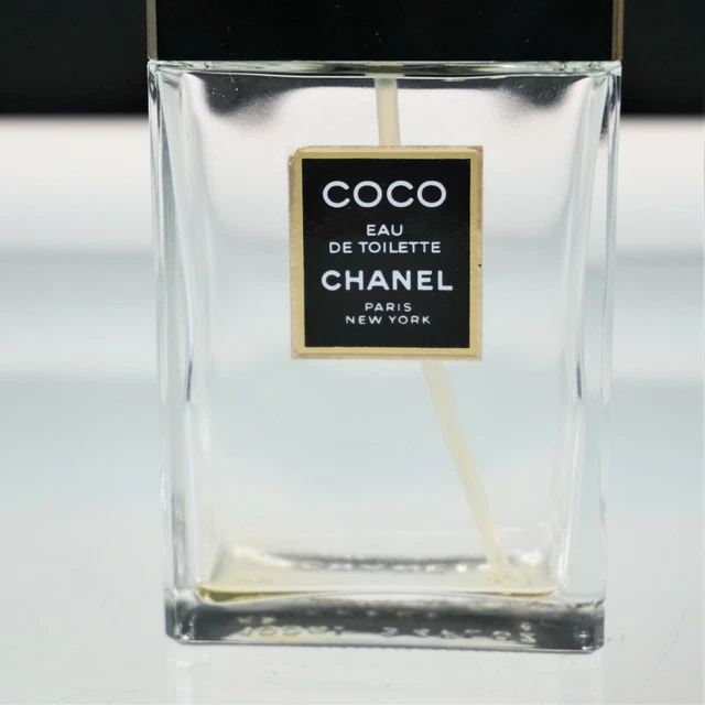CHANEL COCO EMPTY EDT Glass Perfume Bottle Display Collect Repurpose ...