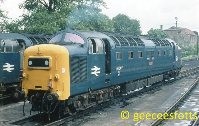 35MMRAILWAY SLIDE 55007 AT FINS`PK NEXT TO 55009 22.6.78. ORIGINAL ...