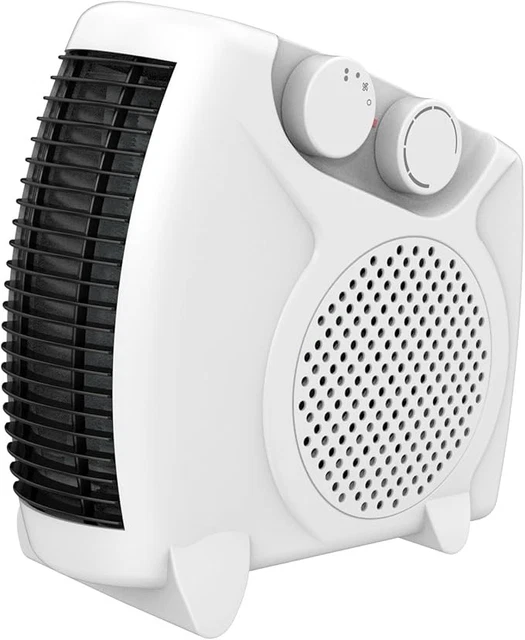 STRAAME UPRIGHT PORTABLE Fan Heater with Variable Thermostat, 2 Heat ...