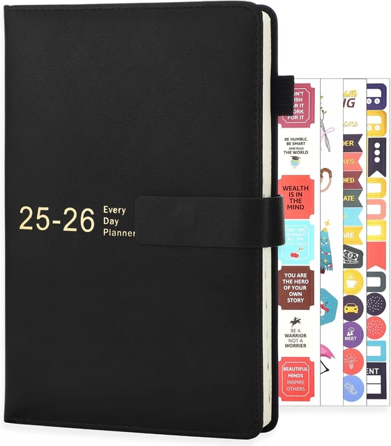 A5 ACADEMIC DIARY 2025-2026, Daily Planner July 2025 - June 2026 £14.49 ...