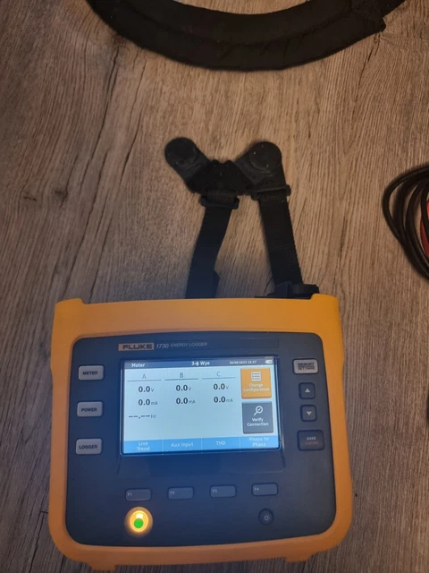 FLUKE 1730 ENERGY Logger three phase power analyzer Very Good Condition ...