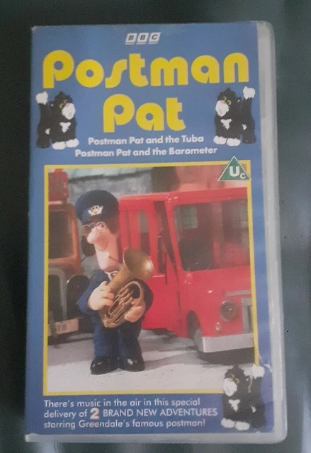 POSTMAN PAT AND the Tuba + Barometer VHS Video Cassette 1994 £20.00 ...