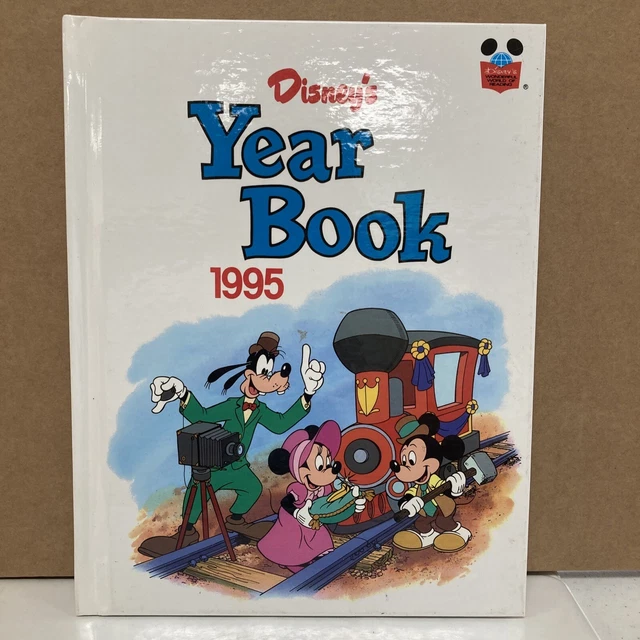 VINTAGE DISNEY'S YEAR Book 1995 Yearbook Walt Disney Wonderful World of ...