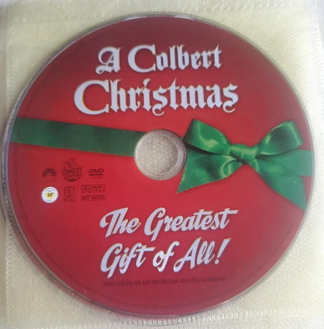 A COLBERT CHRISTMAS Loose Disc DVD Paramount Pictures £1.29 - PicClick UK