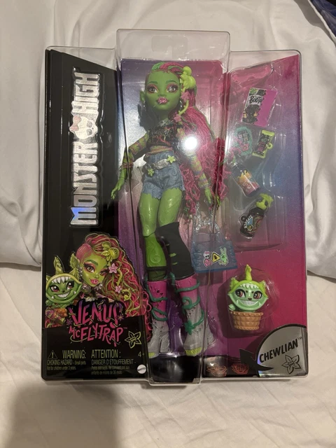Monster High Venus Mcflytrap Doll Chewlian Brand New With Free Delivery