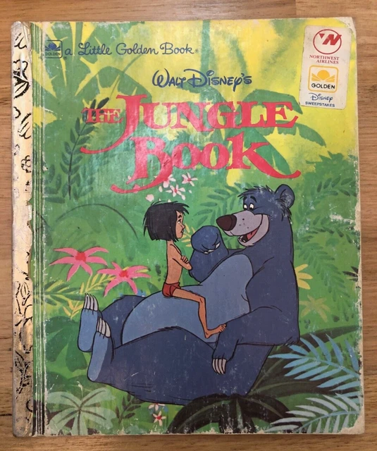 LITTLE GOLDEN BOOK Walt Disney's The Jungle Book $3.50 - PicClick AU