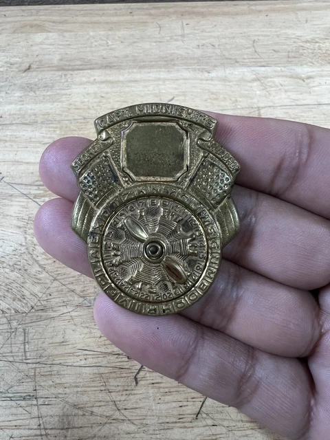 VINTAGE 1940’S CAPTAIN Midnights Secret Squadron Master Decoder Brass ...