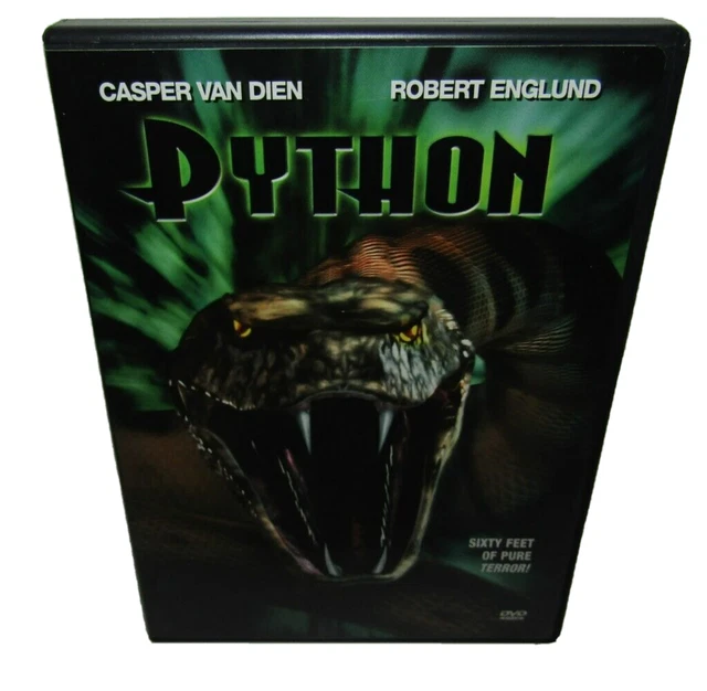 PYTHON (DVD) WIDESCREEN Rated R Horror Movie Robert Englund $7.78 ...