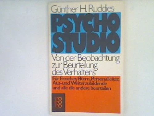PSYCHO-STUDIO : VON der Beobachtung zur Beurteilung des Verhaltens im Lehr- und EUR 3,75 ...