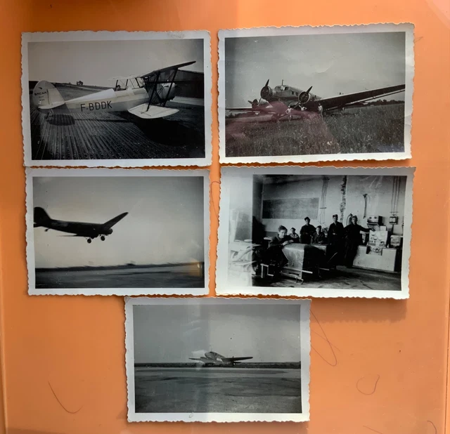 LOT ANCIENNES PHOTOS aviation vintage avion EUR 15,00 - PicClick FR