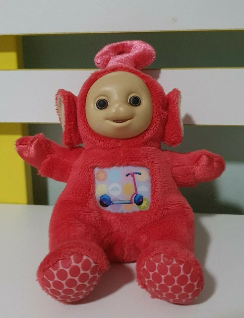 PO TELETUBBY PLUSH Toy Red With Scooter On Belly 15Cm 1996 Tomy EUR 23 ...
