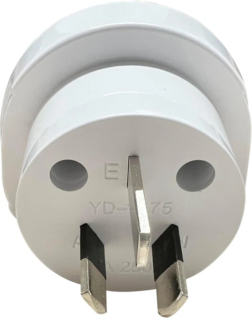 SAA APPROVED UK/US/JP/CA to AU/NZ Adaptor Plug with Insulated Pins UK ...