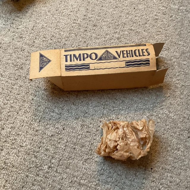 VINTAGE TEMPO TOYS Original Empty Box Artulated Truck £17.99 - PicClick UK