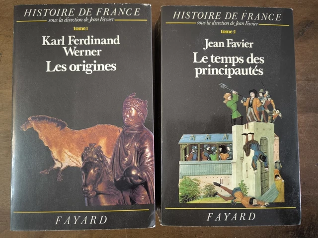 JEAN FAVIER: HISTOIRE de France Tome 1 et 2 EUR 10,00 - PicClick FR