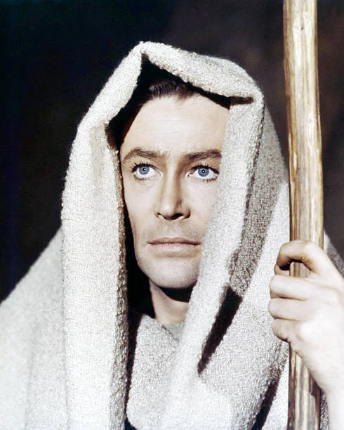 IRISH ACTOR PETER O'Toole as the Three Angels in the biblical epic- Old ...