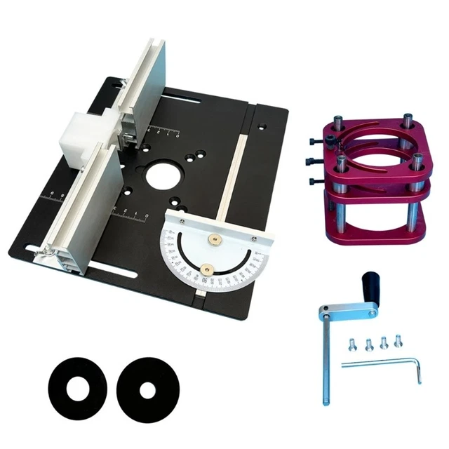 UNIVERSAL ROUTER LIFT Plunge Base Compatible 65mm Motors Engraving £75. ...