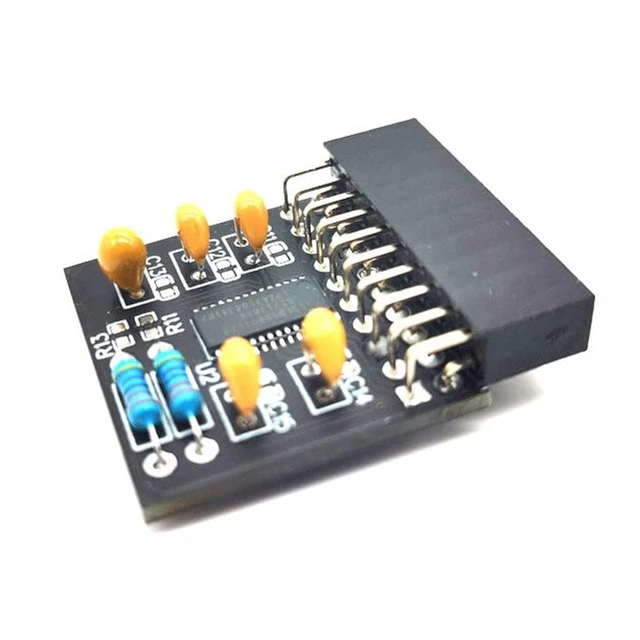 TRUSTED PLATFORM MODULE for 20Pin Pro LPC AOM-TPM-9665V 11- TPM 2.0 ...