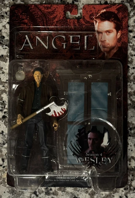 2005 ANGEL SEASON 4 Wesley Action Figure Bloody Axe Diamond Select Toys ...