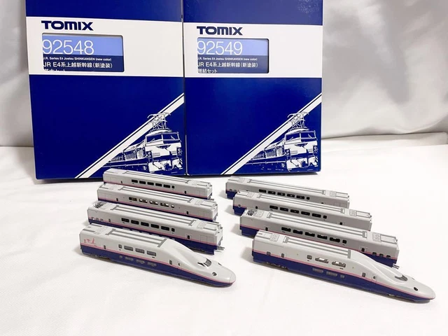 TOMIX 92548/92549 JRE4 Séries Joetsu Shinkansenpaint Basique Additionnel 8 Cars EUR 450,58 ...