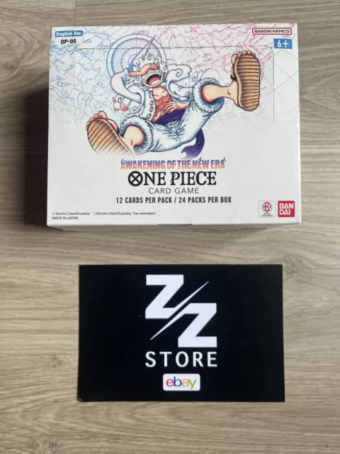 ONE PIECE CARD game - DISPLAY Awakening of the New Era - ENG OP05 NEUF ...