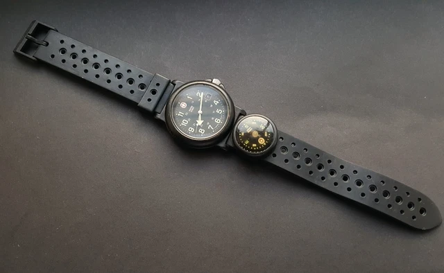 GENTS VICTORINOX SWISS Army Swiss Made Quartz Wrist Watch + Compass £79 ...