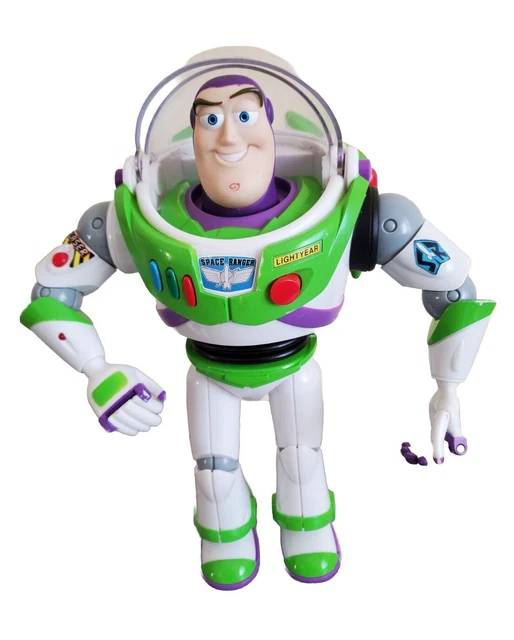 TOY STORY DISNEY PIXAR ROBOT BUZZ L'ECLAIR Sonore Lumineux Parle ...