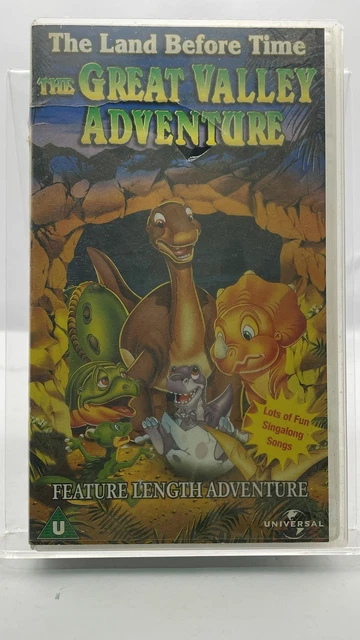 THE LAND BEFORE Time - The Great Valley Adventure On VHS Video Cassette ...