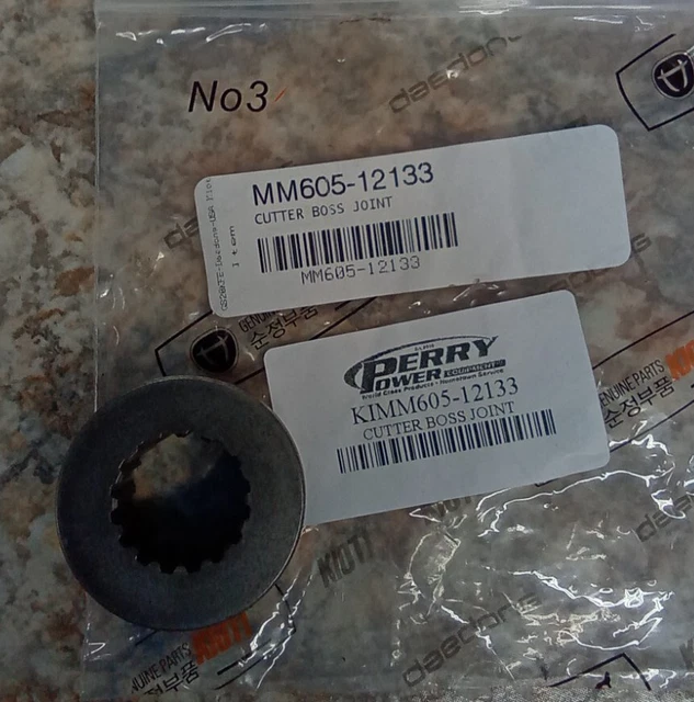NEW OEM KIOTI MM605-12133 Mower Deck Blade Bushing Boss for SM2410 ...