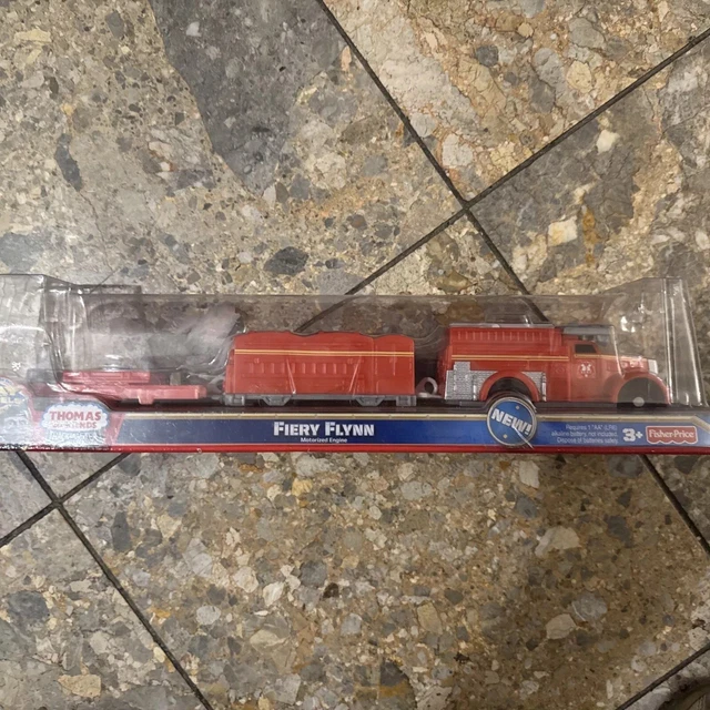 THOMAS THE TANK Engine & Friends Trackmaster MOTORIZED FIERY FLYNN ...