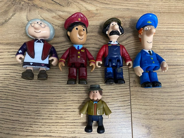 POSTMAN PAT FIGURE Bundle x 5 Ajay Mrs Goggins Glen Vintage Collectable ...